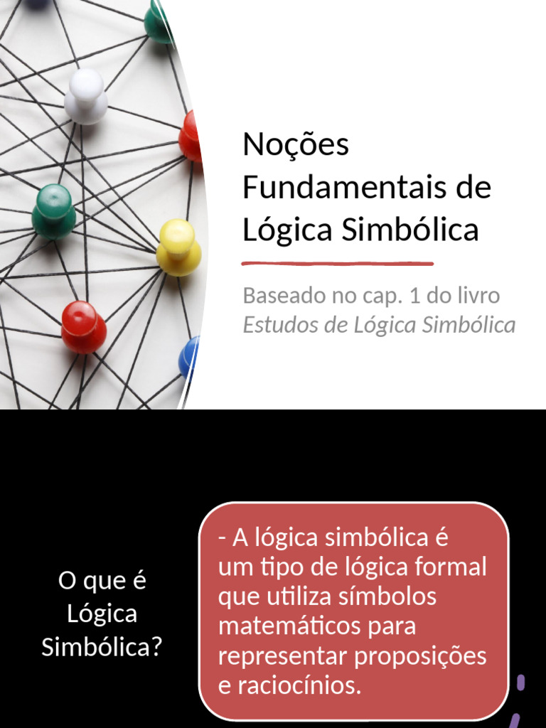 Nocoes Fundamentais de Logica Simbolica | PDF | Lógica matemática ...
