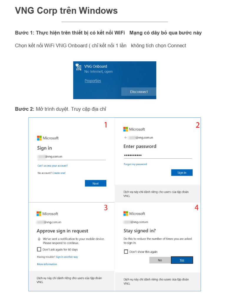 VN - IT - Helpdesk - Hướng Dẫn - Kết Nối Thiết Bị Windows Vào VNG Corp ...