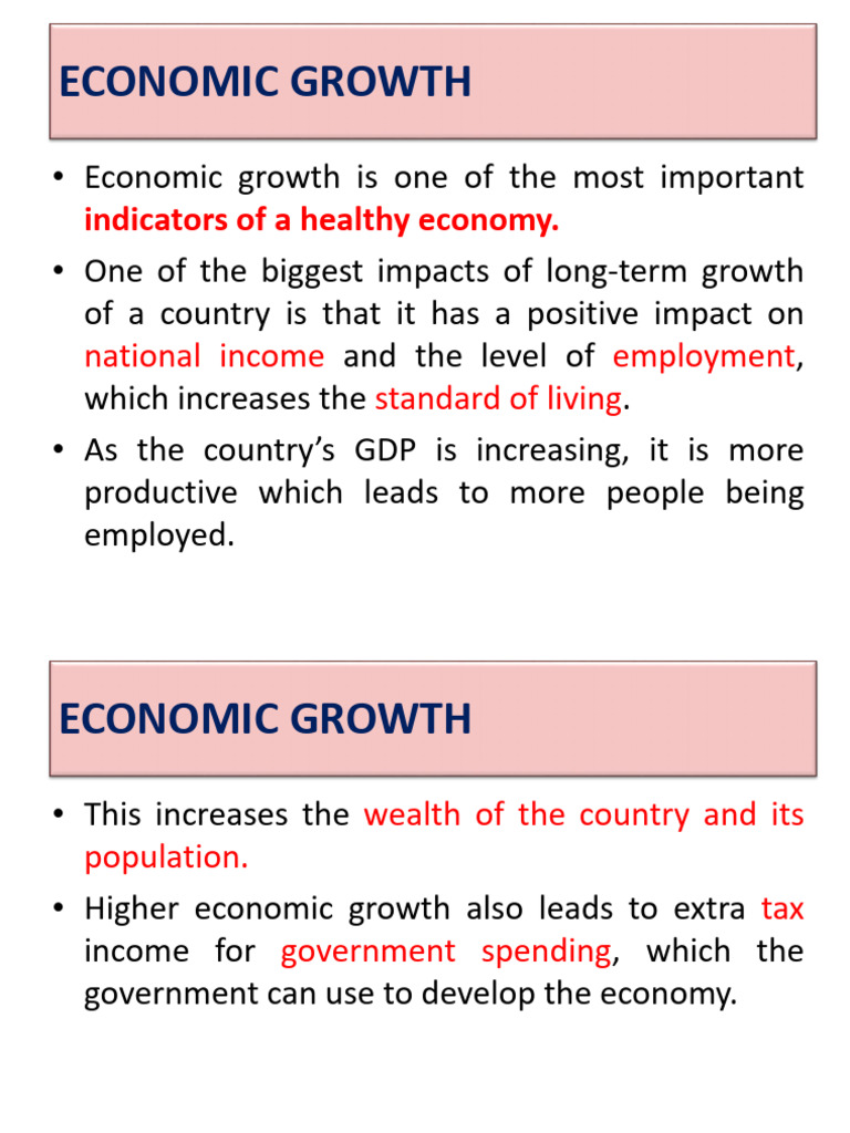 Key Factors Driving Economic Growth | PDF | Economic Growth | Labour ...