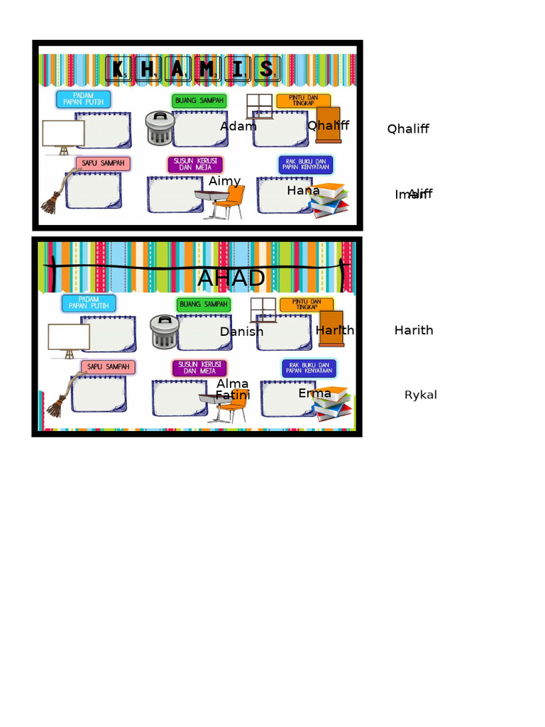 Duty Roster 4d | PDF