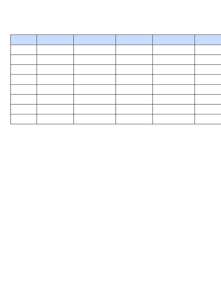 Weekly Cash Flow Planner | PDF