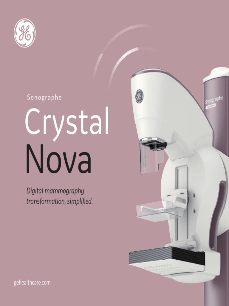 Senographe Crystal Nova Brochure | PDF | Mammography | Radiology