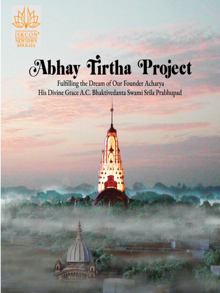 Iskcon New Town Brochure | PDF | Krishna | Hinduism