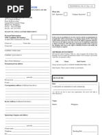 BGAS-CSWIP Application Form For 5 Year Renewal | PDF | Cheque | Wire Transfer