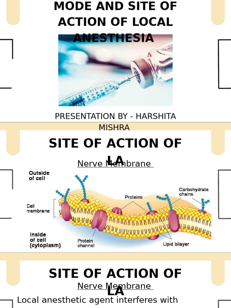 MOA LA and Effect of Vasoconstrictor - 20250610 - 194514 - 0000 | PDF ...