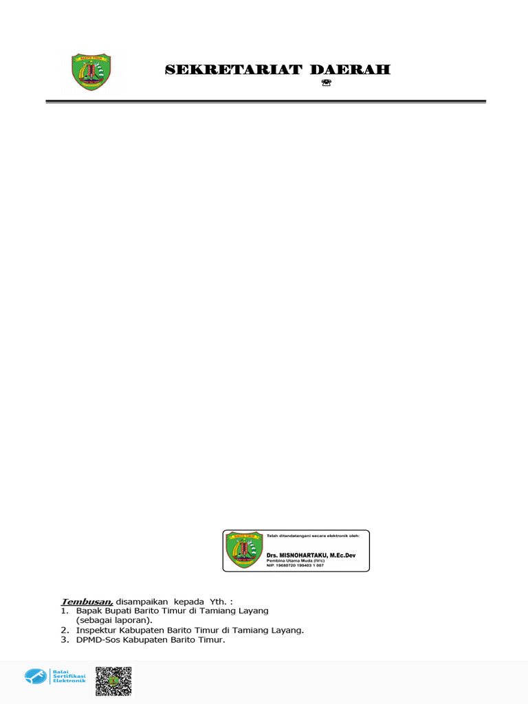 2025-04-21110516-Tte-07851surat Permintaan Pemutakhiran Data Pemerintah Desa | PDF