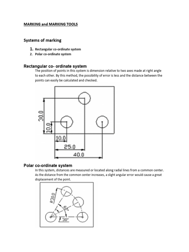 Marking Tools | PDF