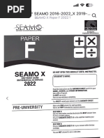 Math Olympiad International Competition Preparation Paper B (Seamo 2016 ...