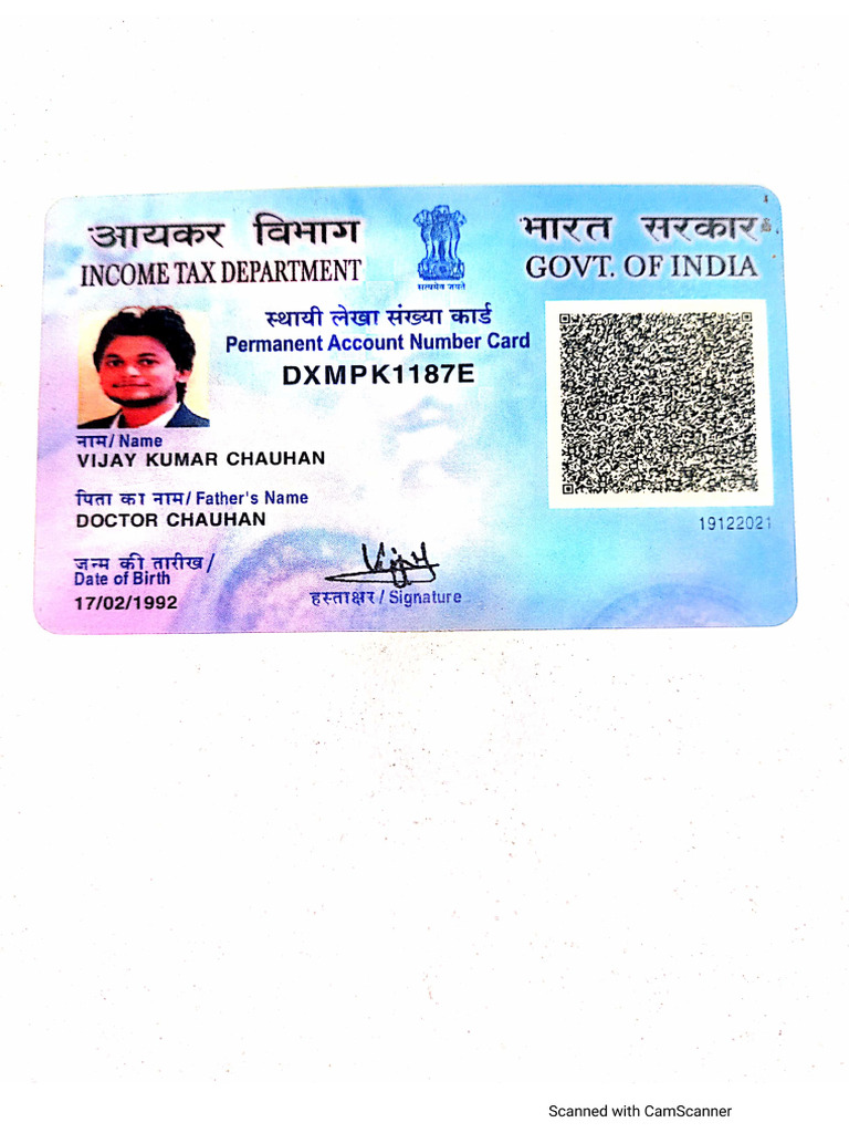 Vijay Pan Card - 4 | PDF