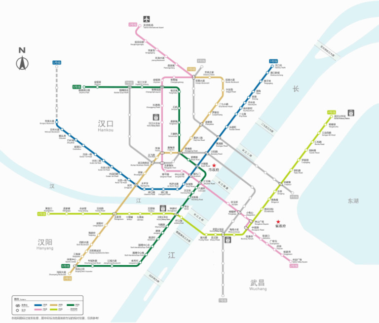 China Wuhan Metro Map | PDF