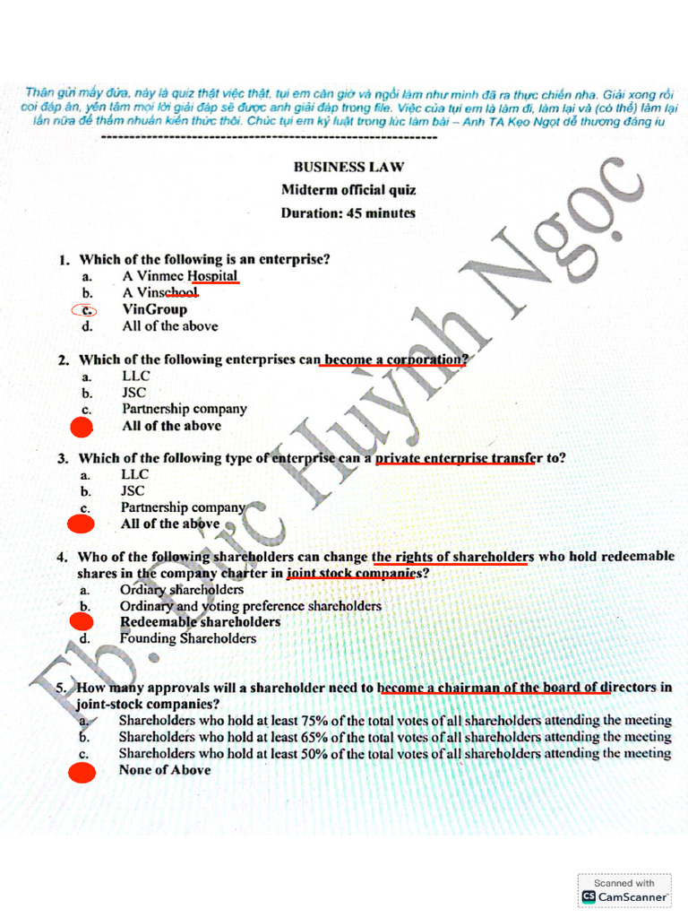 Mid Quiz 1 - Dapan | PDF