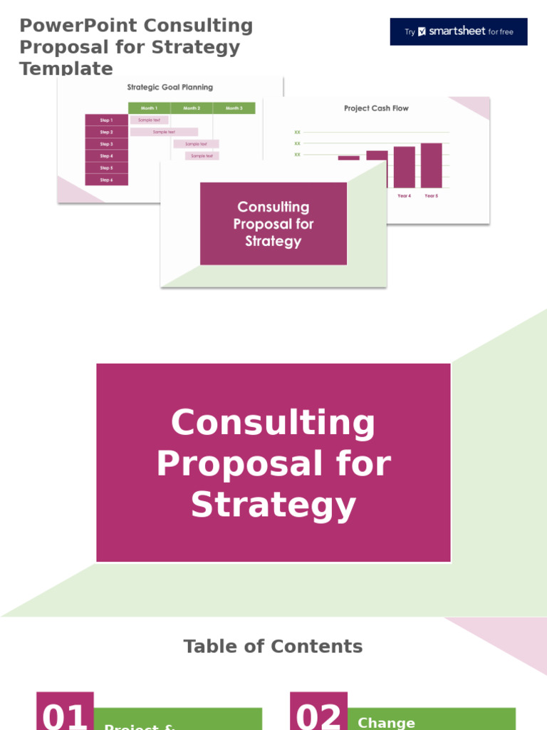 PowerPoint Consulting Proposal Template | PDF | Financial Economics ...