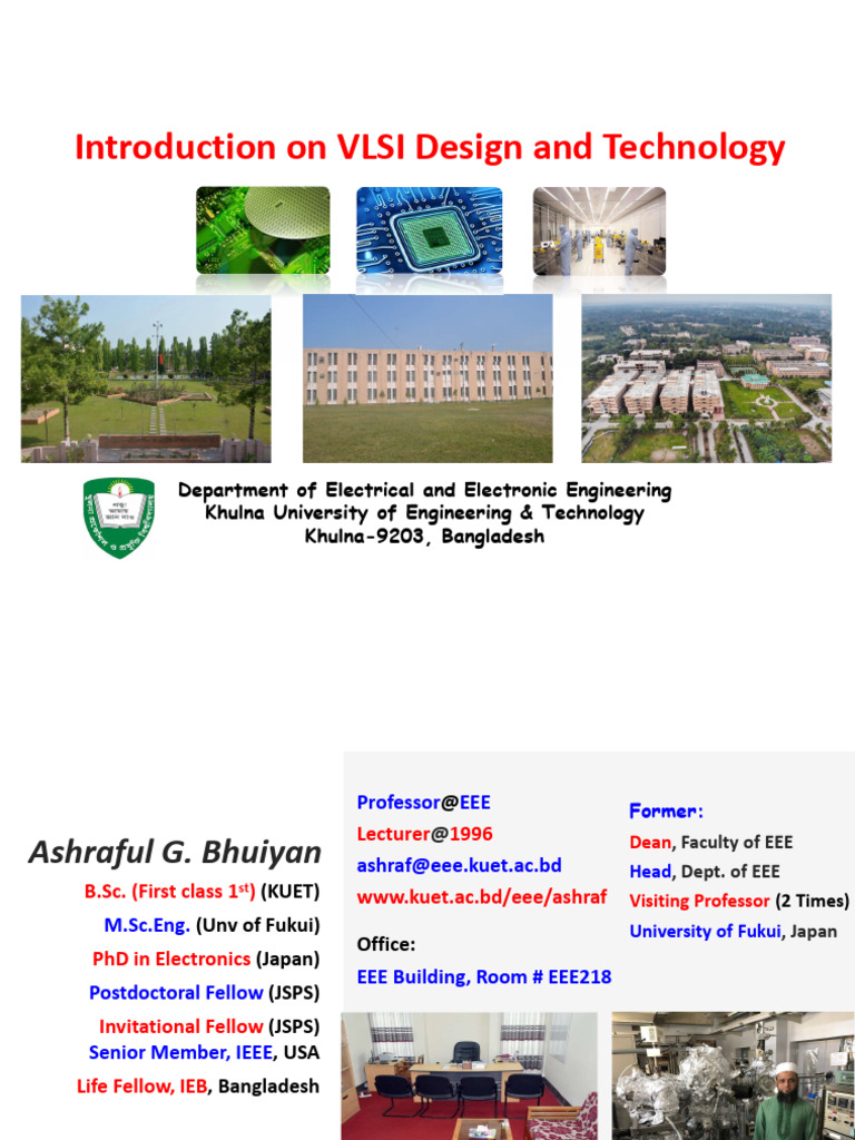 VLSI Design and Technology Overview | PDF | Transistor | Integrated Circuit