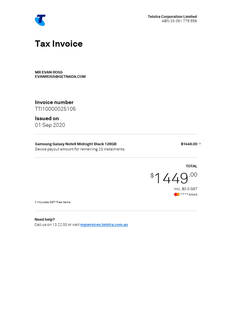 Tax Invoice | PDF