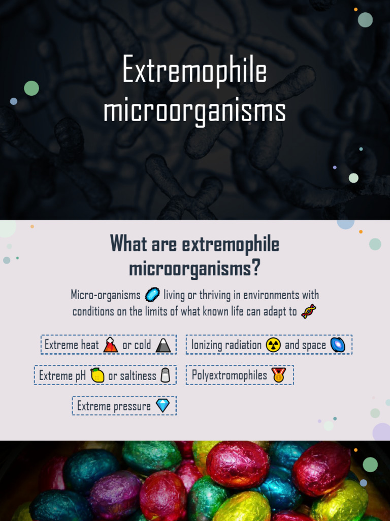 Extremophile Microorganisms | PDF | Cyanobacteria | Photosynthesis