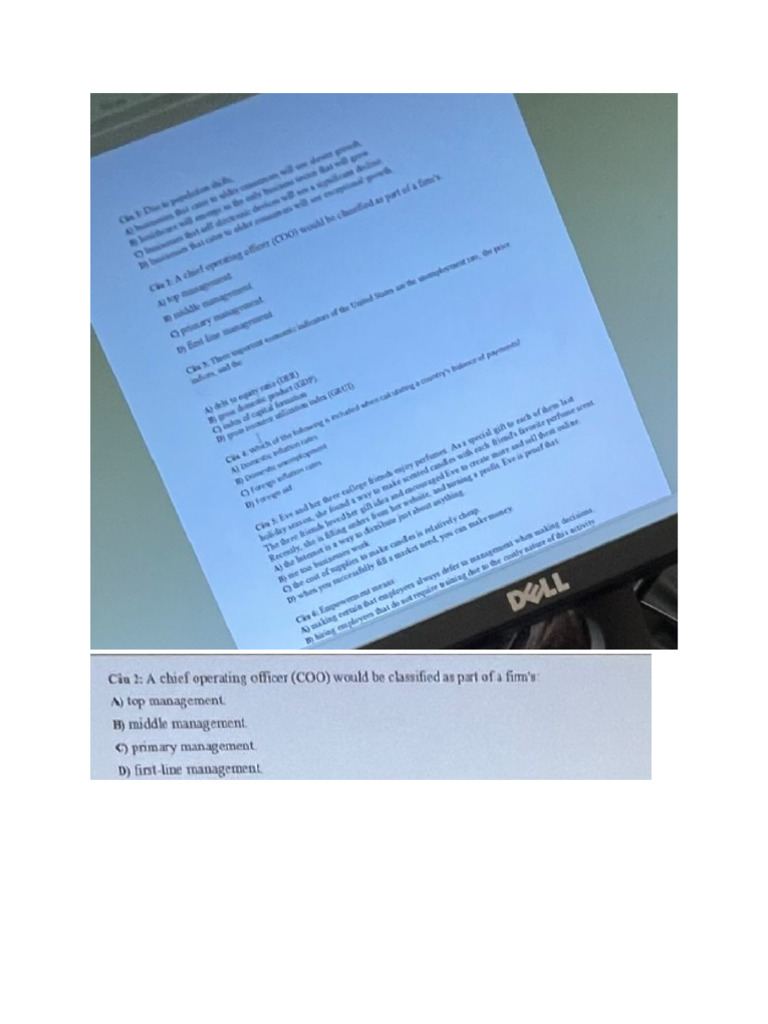 Đề Thi Qtkd Cki Tn (e) | PDF