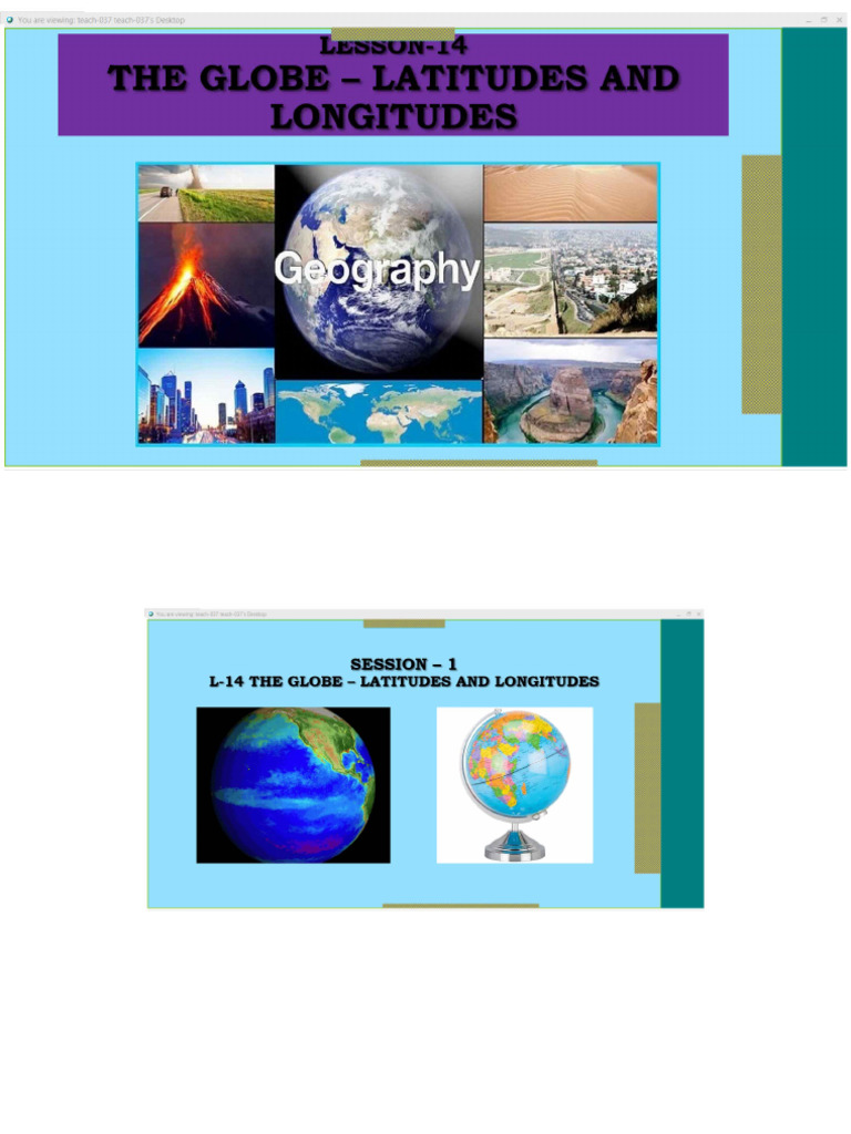 Geo 2 Lesson 6 STD | PDF