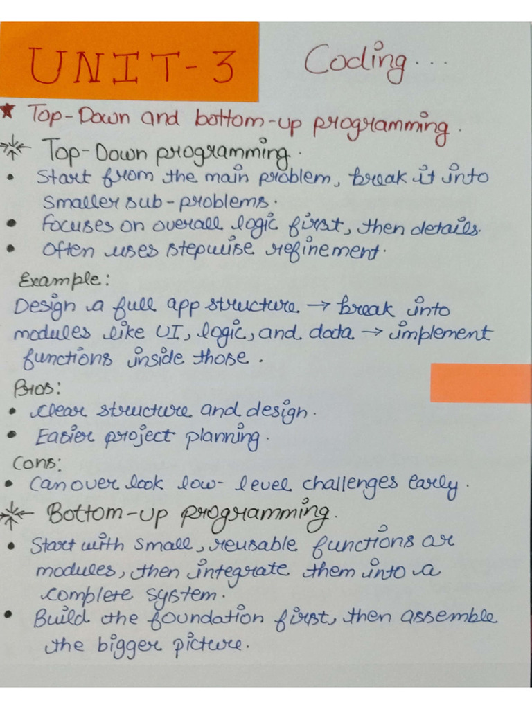 Unit 3 Software Engineering | PDF