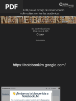 Guía para El Uso de NotebookLM | PDF | Red mundial | Internet y web