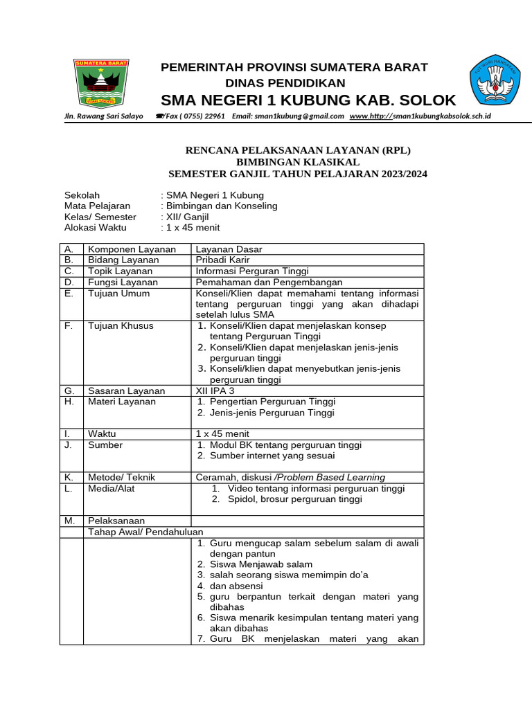 RPL Kelas Xii Oke 2021 | PDF
