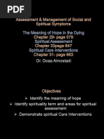 Initial Assessment Template 3 | PDF | Chaplain | Terminal Illness