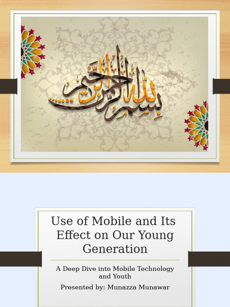 Improved Mobile Effects Youth Presentation | PDF