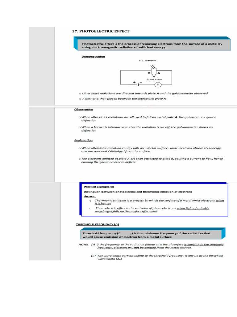 Photoelectric Effect | PDF