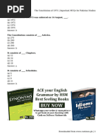 Assistant Election Commissioner Prep | PDF | Government | Democracy