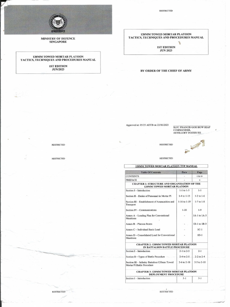 Mortar TTP (1) | PDF