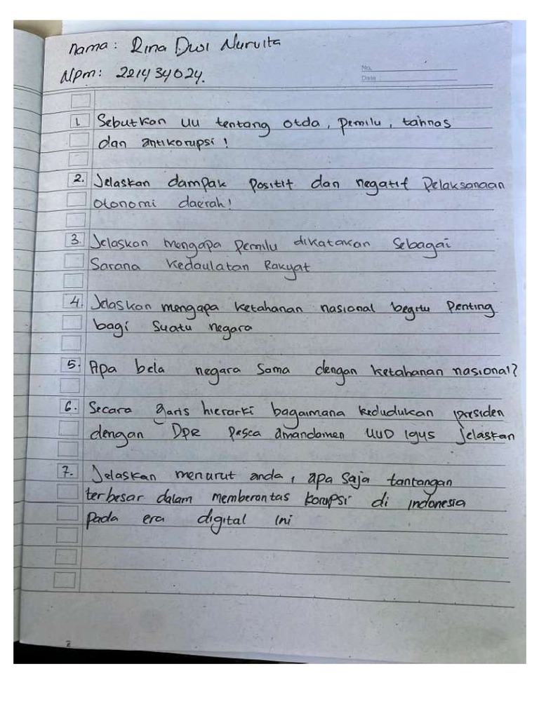 UAS - Rina Dwi | PDF