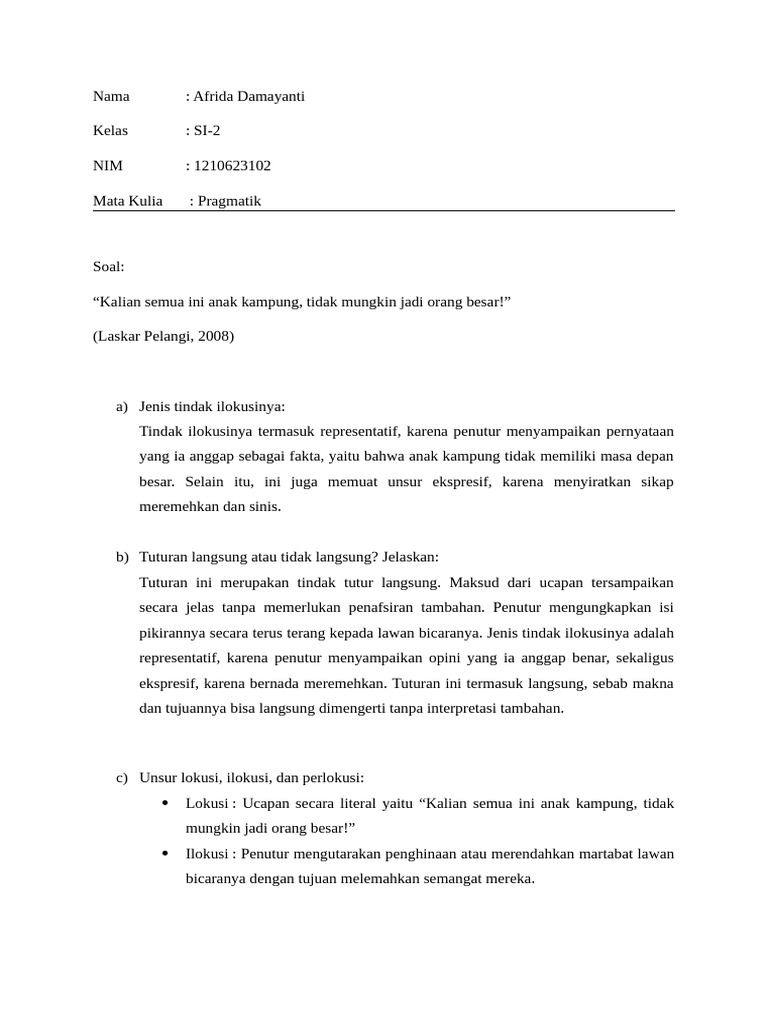 Teks Presentasi Pragma | PDF