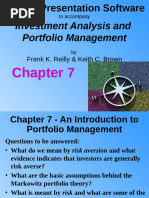 Markowitz Portfolio | PDF | Modern Portfolio Theory | Financial Risk