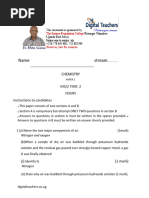 S2 New Chemistry Curriculum | PDF