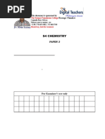 S2 New Chemistry Curriculum | PDF