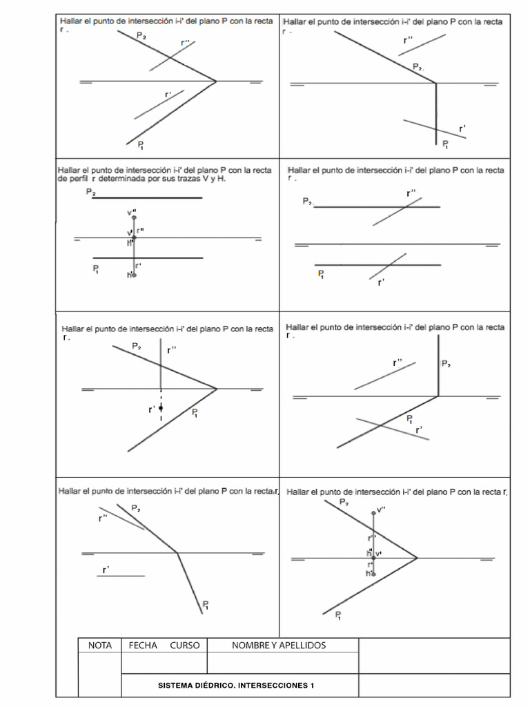 2.9 Intersecciones | PDF