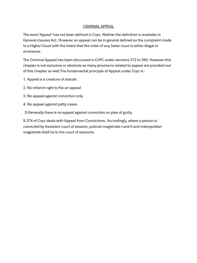 Criminal Appeal Drafting | PDF | Criminal Procedure In South Africa ...