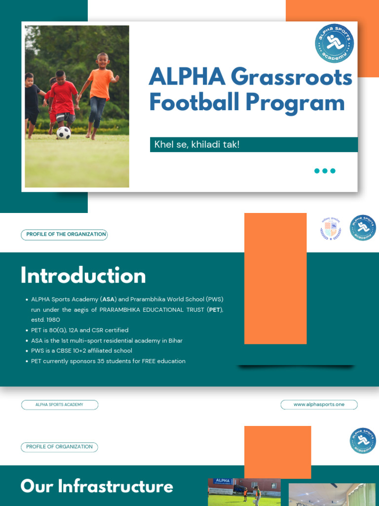 ALPHA Football Grassroots Program | PDF