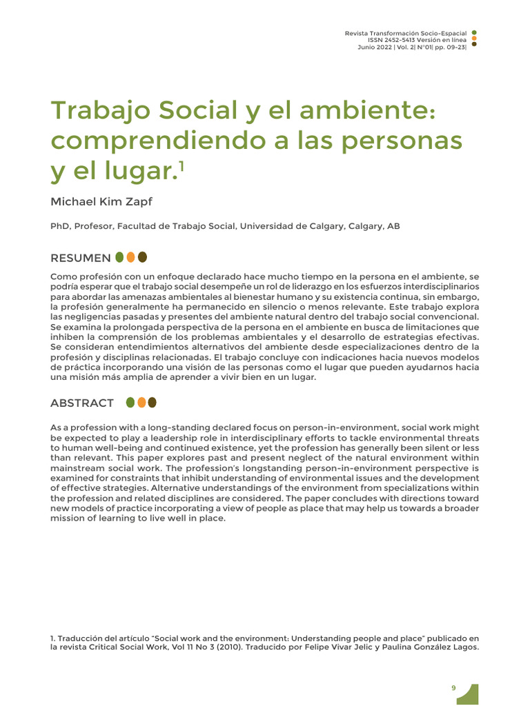 TSE+Vol.2 1+Michael+Kim+Zapf | PDF | Trabajo Social | Sustentabilidad