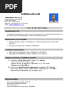 Oil & Gas Roustabout CV | PDF | Drilling Rig | Energy And Resource