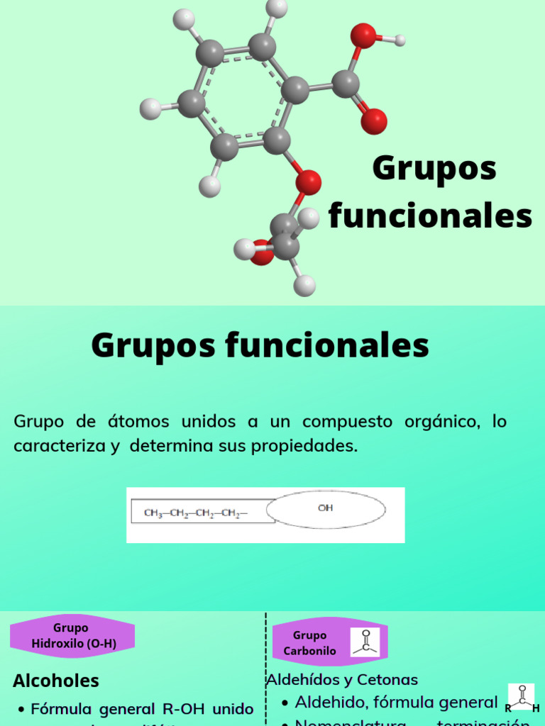 Grupos Funcionales | PDF
