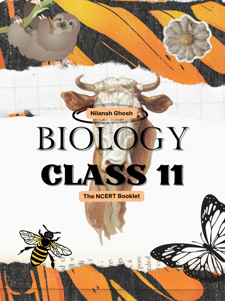 Black and Orange Scrapbook Biology Project Cover A4 Document - 20250609 ...