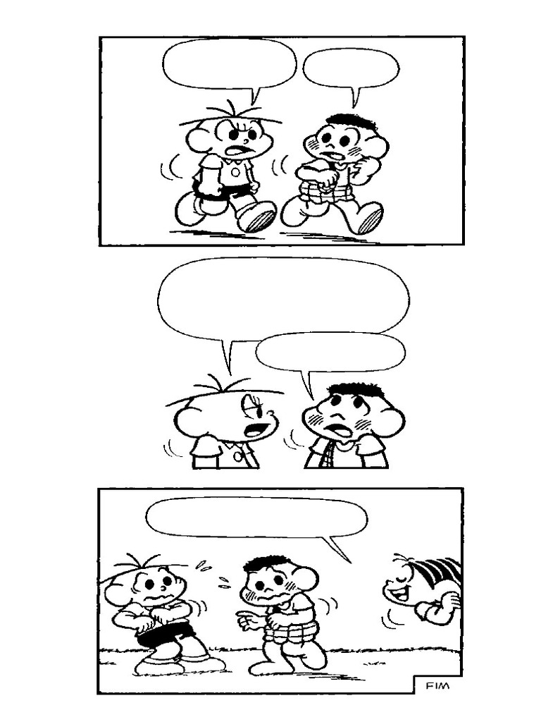 Tirinha Turma Da Monica | PDF