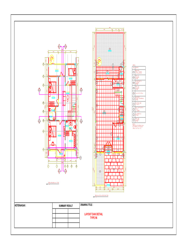 Denah Gedung Lantai 2 dan Detail | PDF