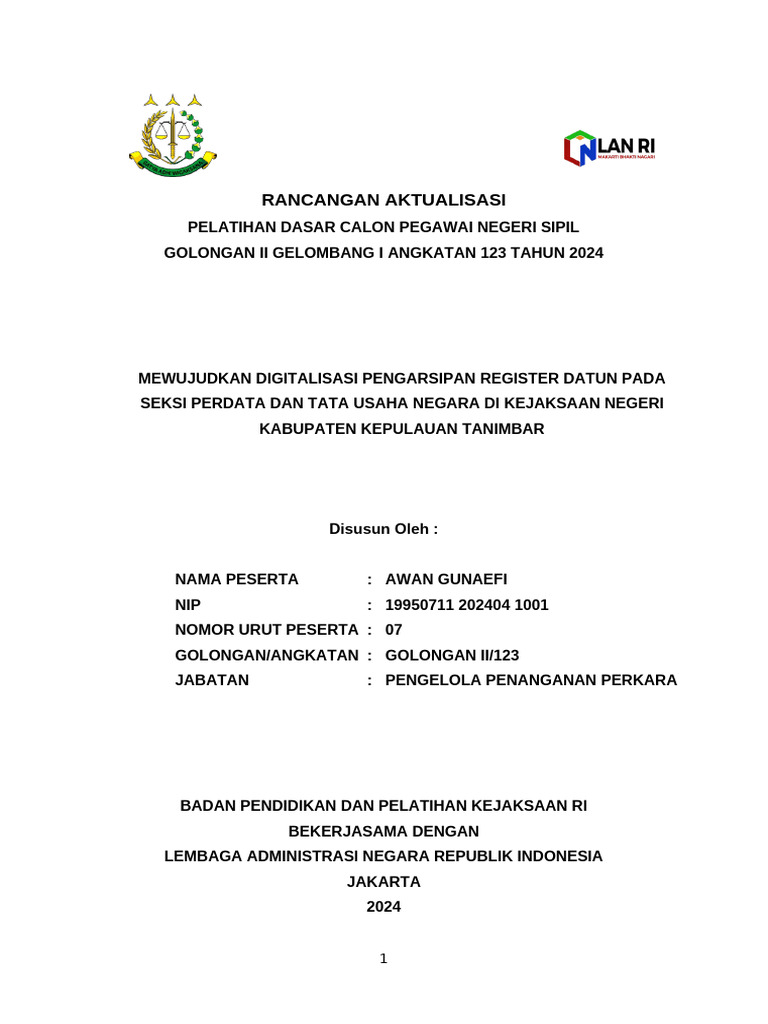 Cover Awan Latsar | PDF