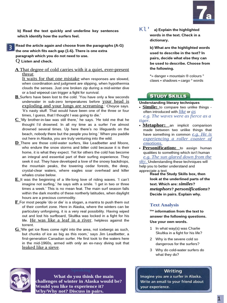 Extracted Pages From On Screen C1 Student 39 S Book | PDF