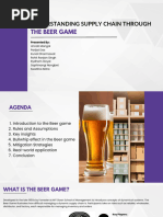 Insights from the MA-system Beer Game | PDF | Supply Chain | Business