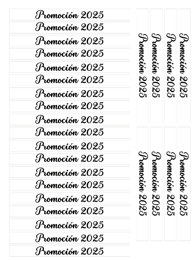 Detalles de la Promoción 2025 | PDF
