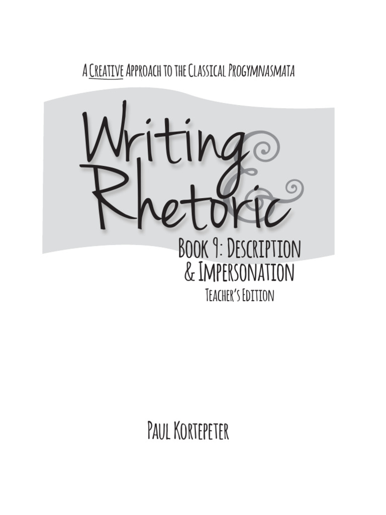 WR09 TE Sample | PDF | Rhetoric | Essays