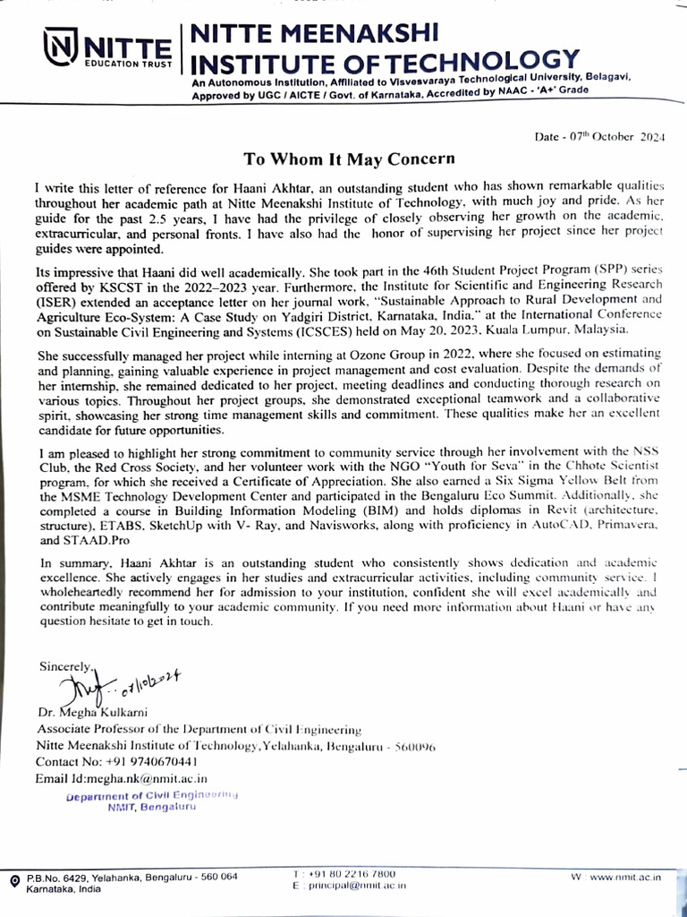 Haani Akhtar - Lor Corrected, Dr. Megha Kulkarni | PDF