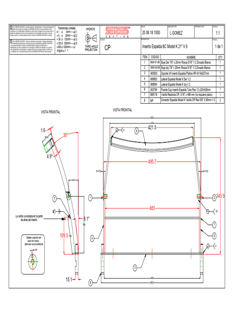 Model K-Planos Proveedor Externo - V Final-20 08 03 1500 - Recover 1 | PDF